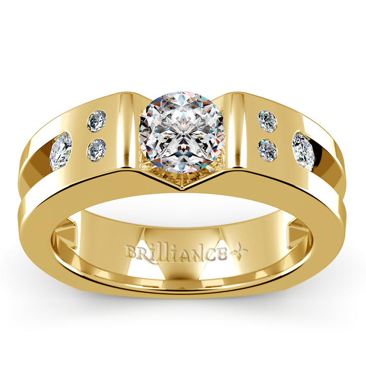 Apollo Diamond Mangagement™ Ring in Yellow Gold (1 1/3 ctw)