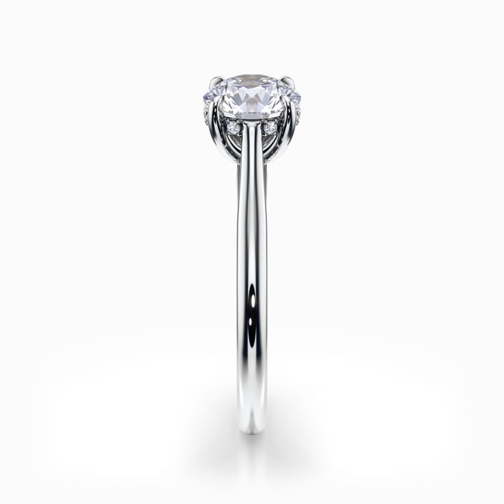 Maya Diamond Engagement Ring in Platinum