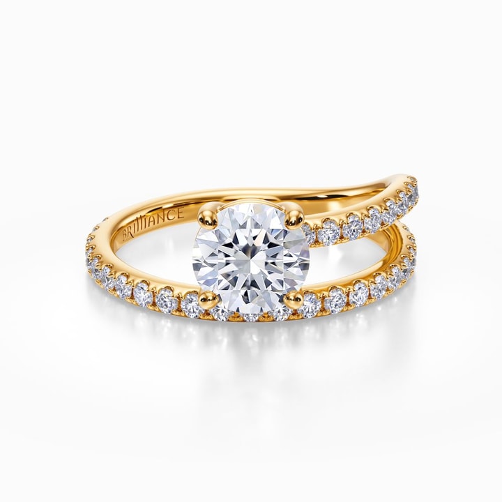 Nova Diamond Engagement Ring in Yellow Gold