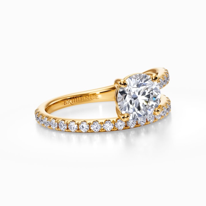 Nova Diamond Engagement Ring in Yellow Gold