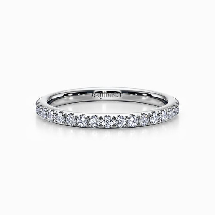 Nova Diamond Wedding Ring in Platinum