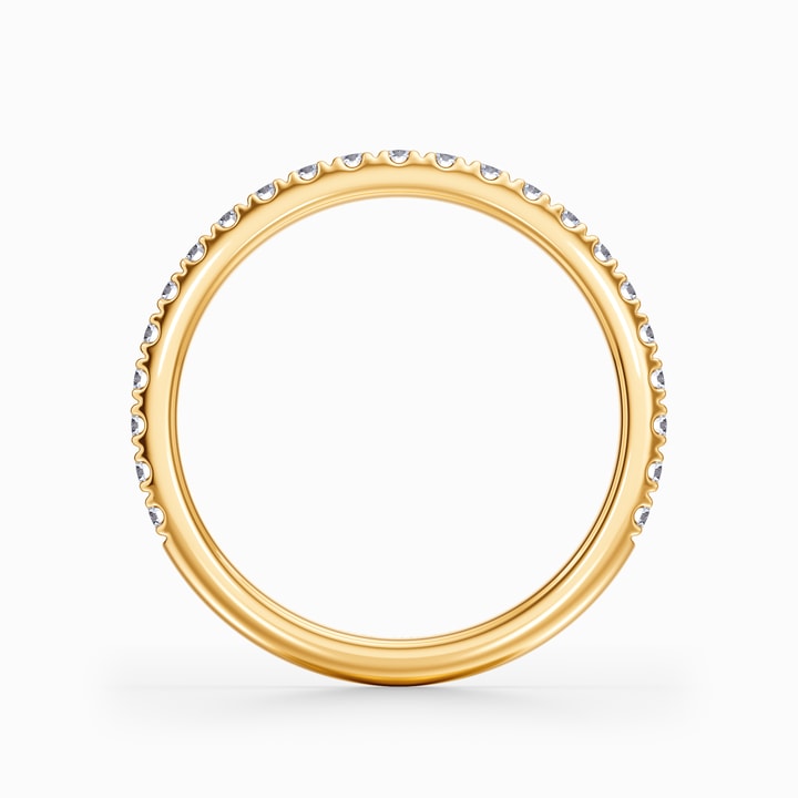 Nova Diamond Wedding Ring in Yellow Gold