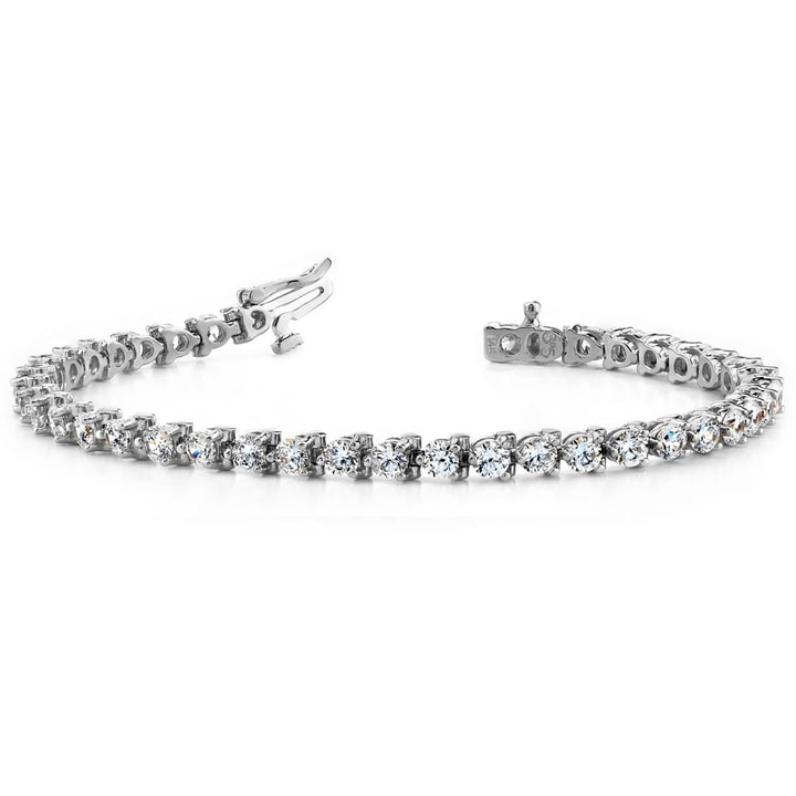 Lab Diamond Tennis Bracelet