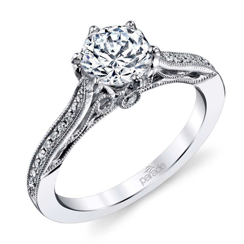 Vintage Cathedral Engagement Ring