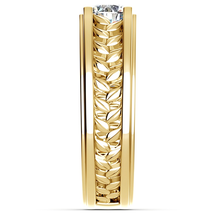 Narcissus Solitaire Mangagement™ Ring in Yellow Gold (1 ctw)