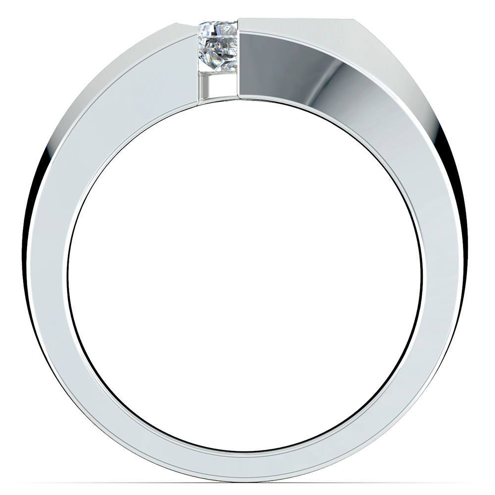 Trident Moissanite Mangagement Ring