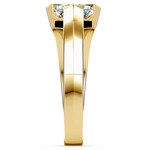Trident Solitaire Mangagement™ Ring in Yellow Gold (1 ctw)