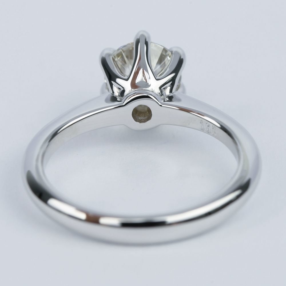1 Carat Round Diamond Solitaire Engagement Ring